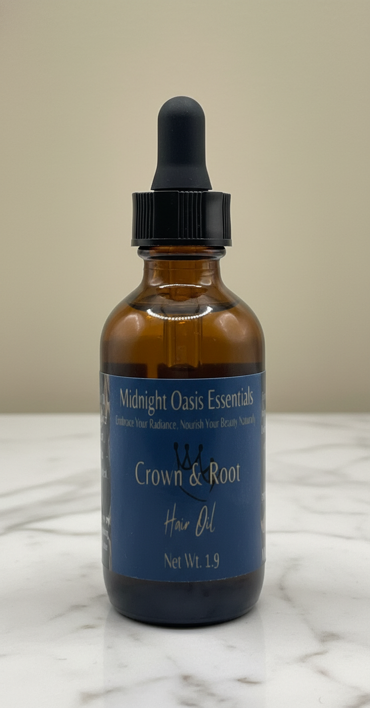 Crown & Root Strength Oil – Natural Hair Growth & Scalp Treatment for ...